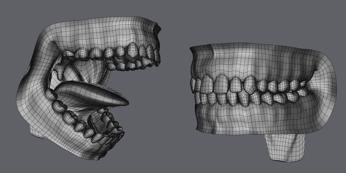 Photorealistic human mouth 3d model | Best Of 3d Models